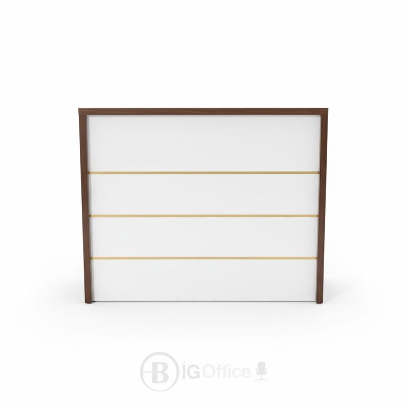 Comptoir d’accueil en MDF – couleur au choix du bois & dimensions sur ...