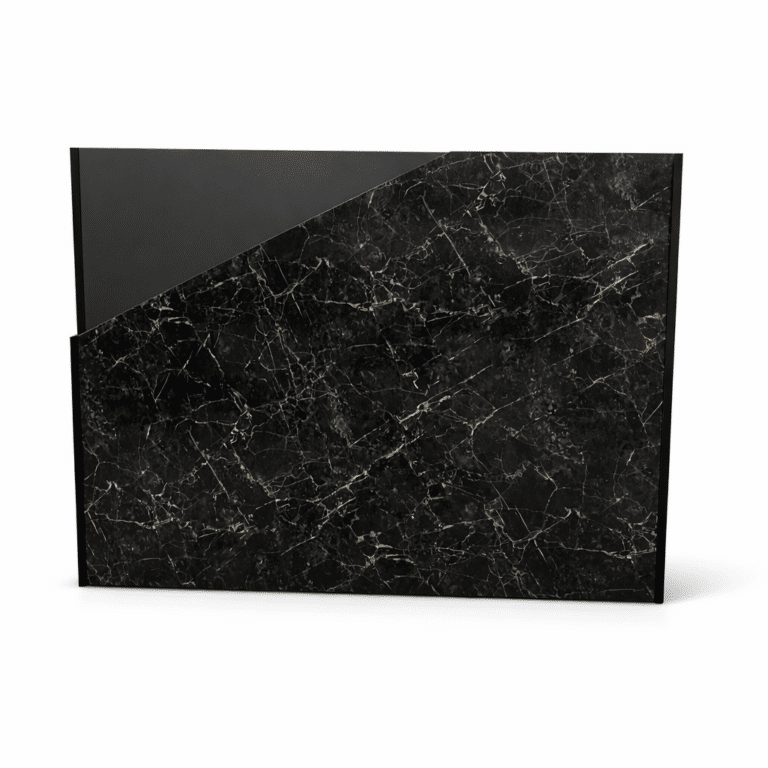 Comptoir d’accueil moderne en MDF – Disponible en 3 largeurs - Big ...